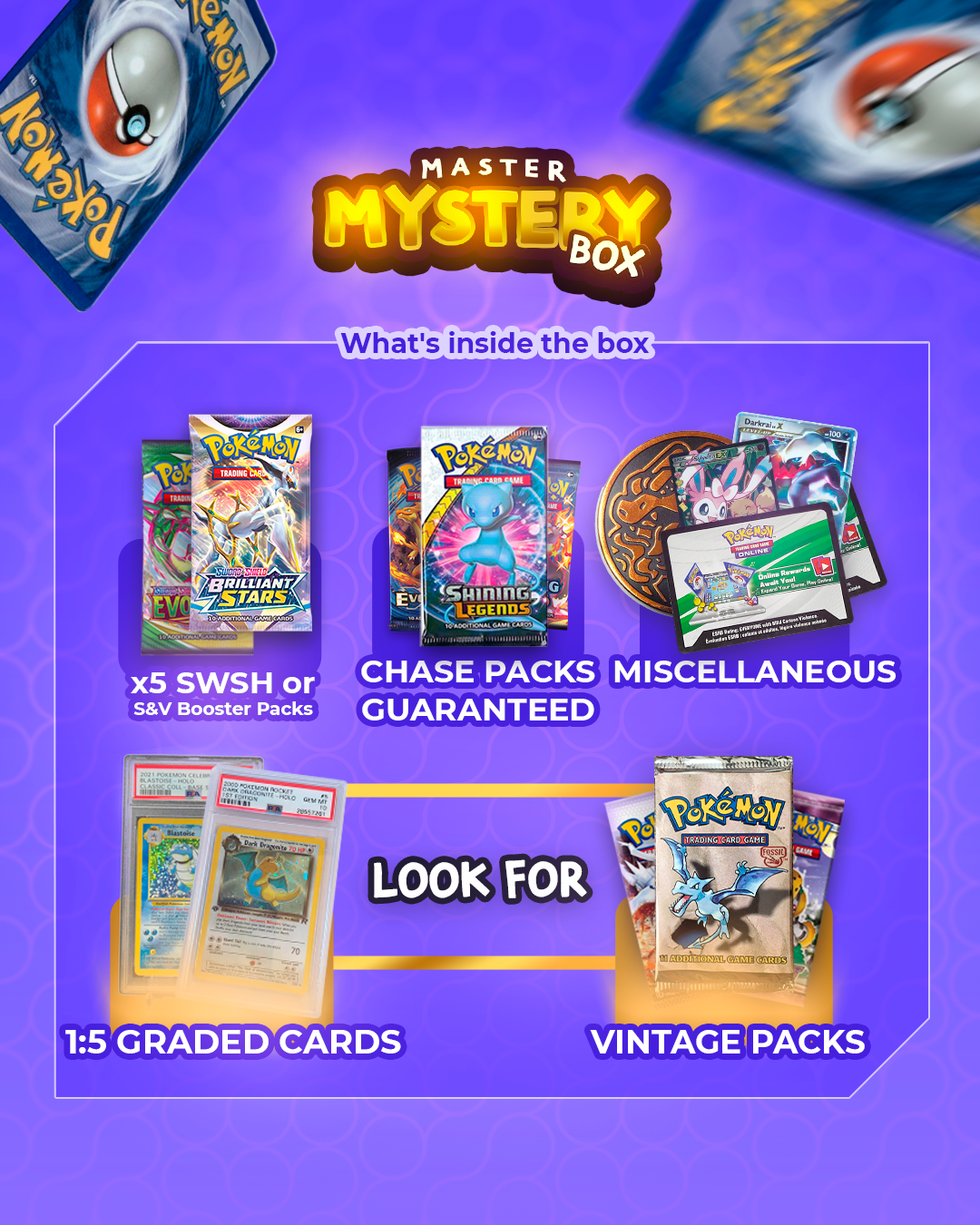 MASTER MYSTERY BOX: 1st EDITION – Masterbros Collectibles